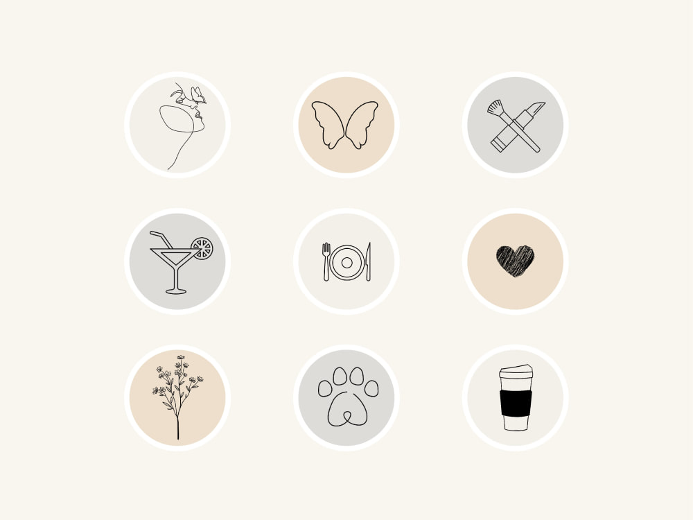 Custom Instagram Highlight Covers & Icons for Your Brand | Upwork