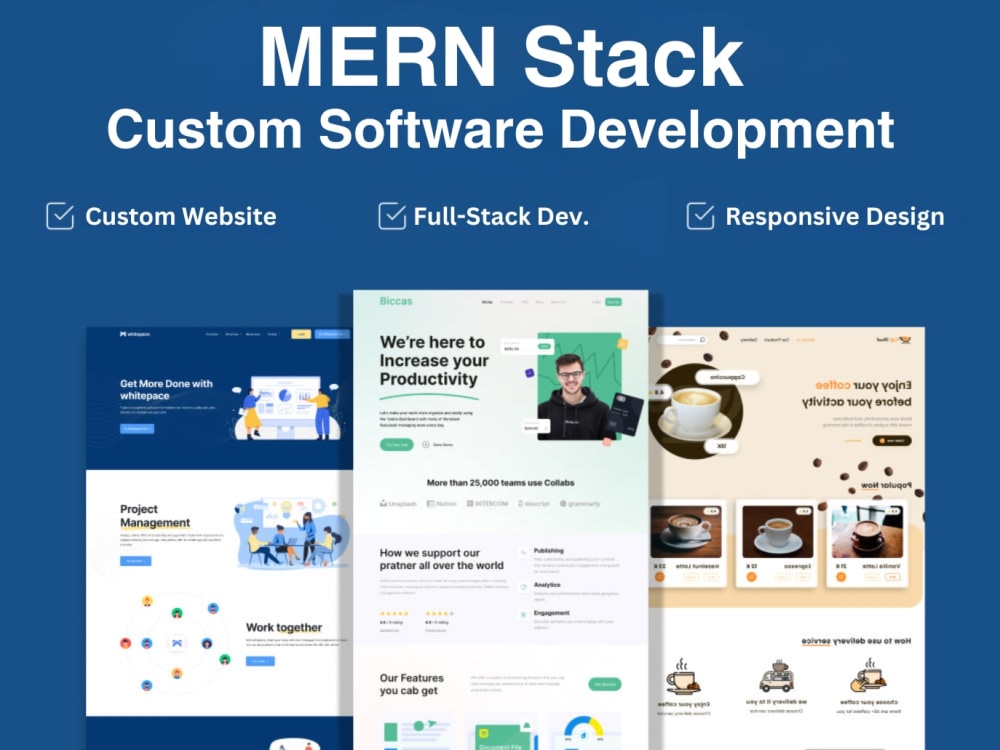 A full stack MERN developer to build a fast, scalable, and modern web app | Upwork