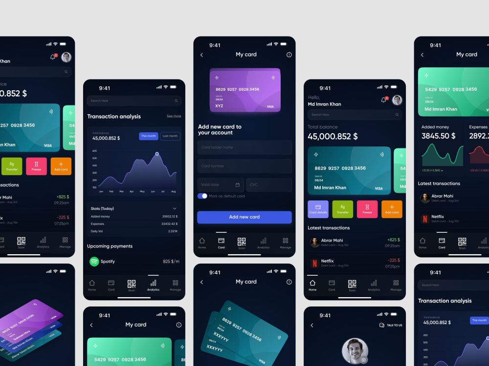 A high-converting Finance Figma UI/UX design for web & mobile app | Fintech | Upwork