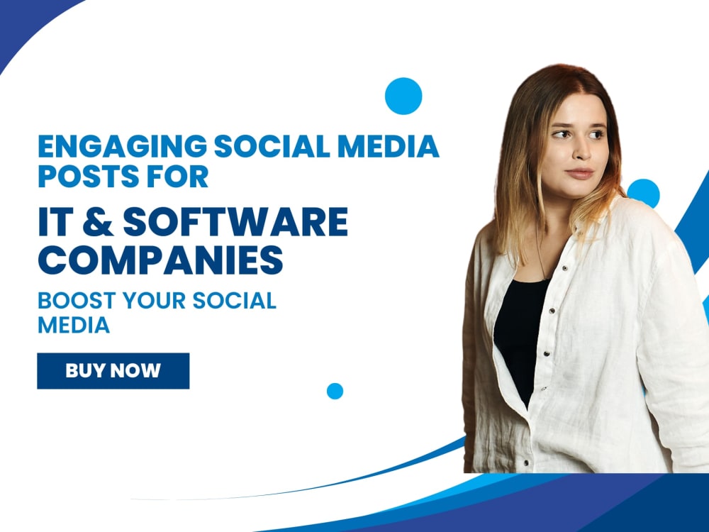 Engaging Social Media Posts for IT & Software Companies | Upwork