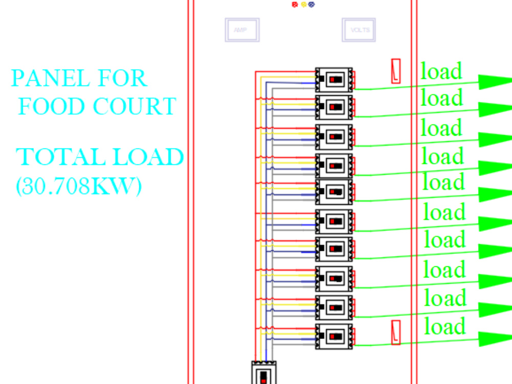 Electrical layout drawing/blueprint in Autocad | Upwork