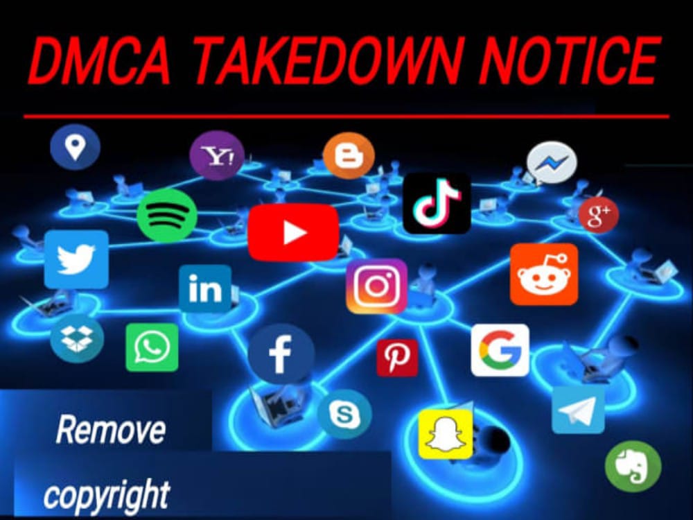 Send takedown notice to remove copyrighted tiktok,ig,reddit,fb,yt by ... Send takedown notice to remove copyrighted tiktok,ig,reddit,fb,yt by ...