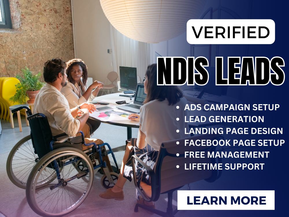 NDIS Qualified lead NDIS lead Generation NDIS Website design | Upwork