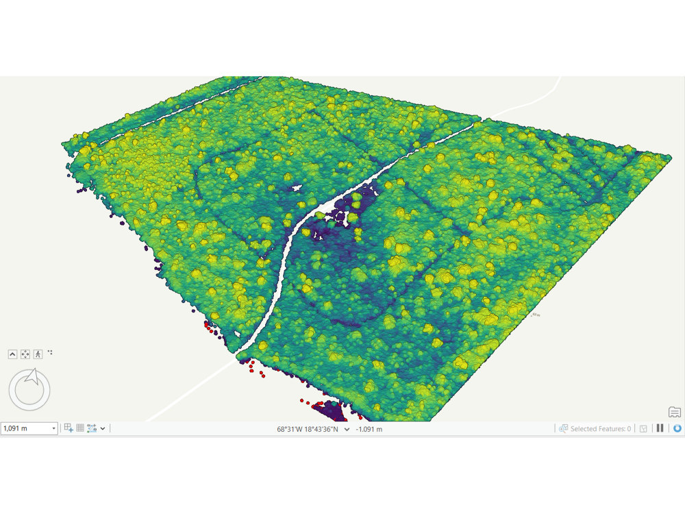 A professional GIS heatmap for business insights/research/trend ...