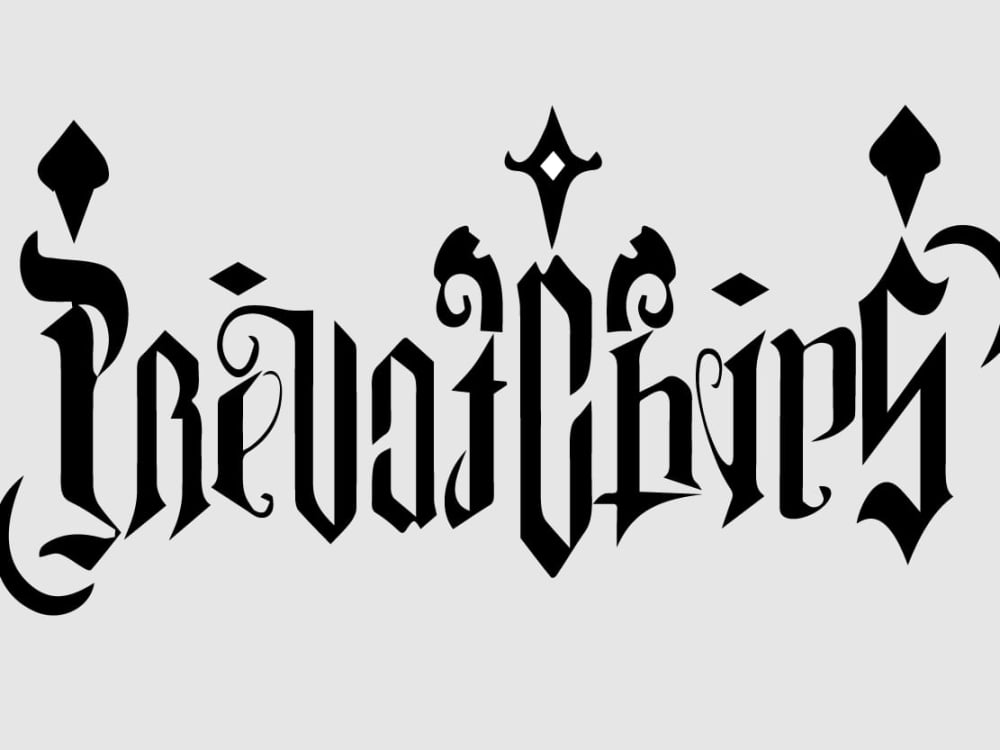Ambigram monogram anagram upside down and lettering tattoos | Upwork