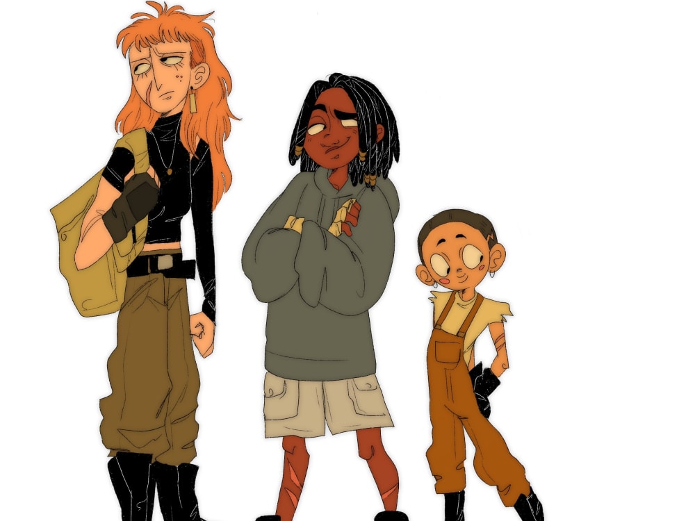 A character design reference sheet | Upwork