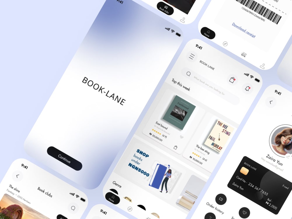 A mobile first ecommerce UI UX design for your app on figma | Upwork