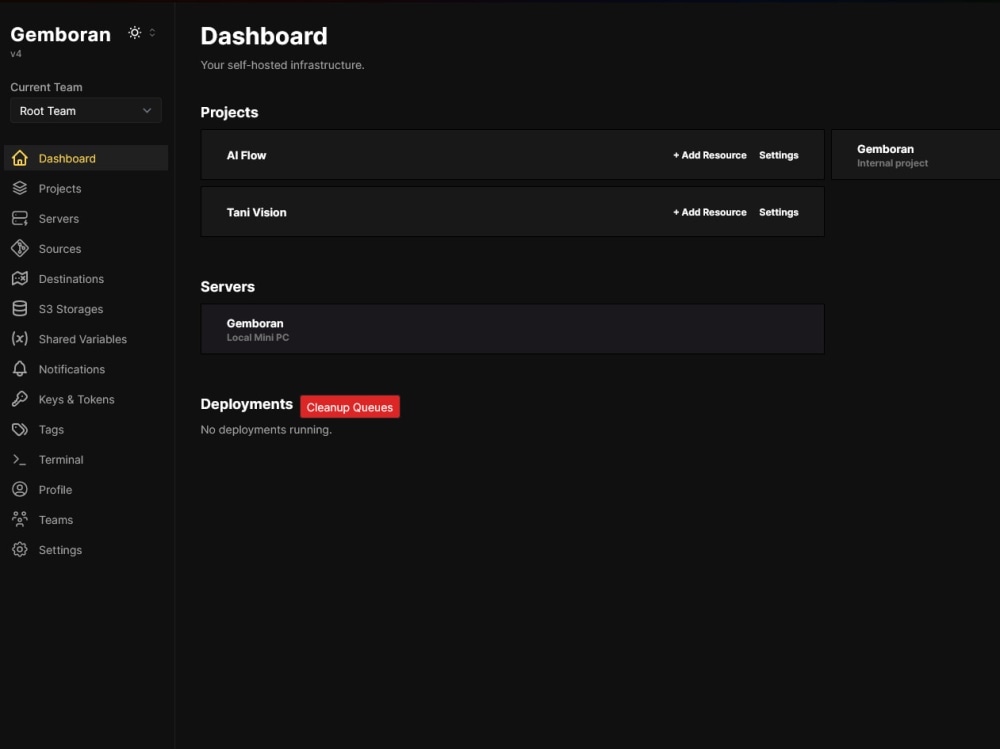 🔥 "One-Click Deploy Panel" Installation for VPS (Vercel Alternative) 🔥 | Upwork