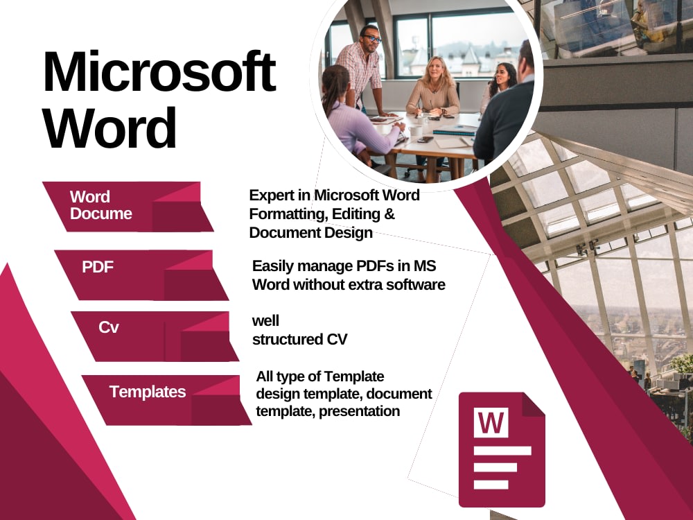 "Professional MS Word Formatting, Editing, and Document Design". | Upwork