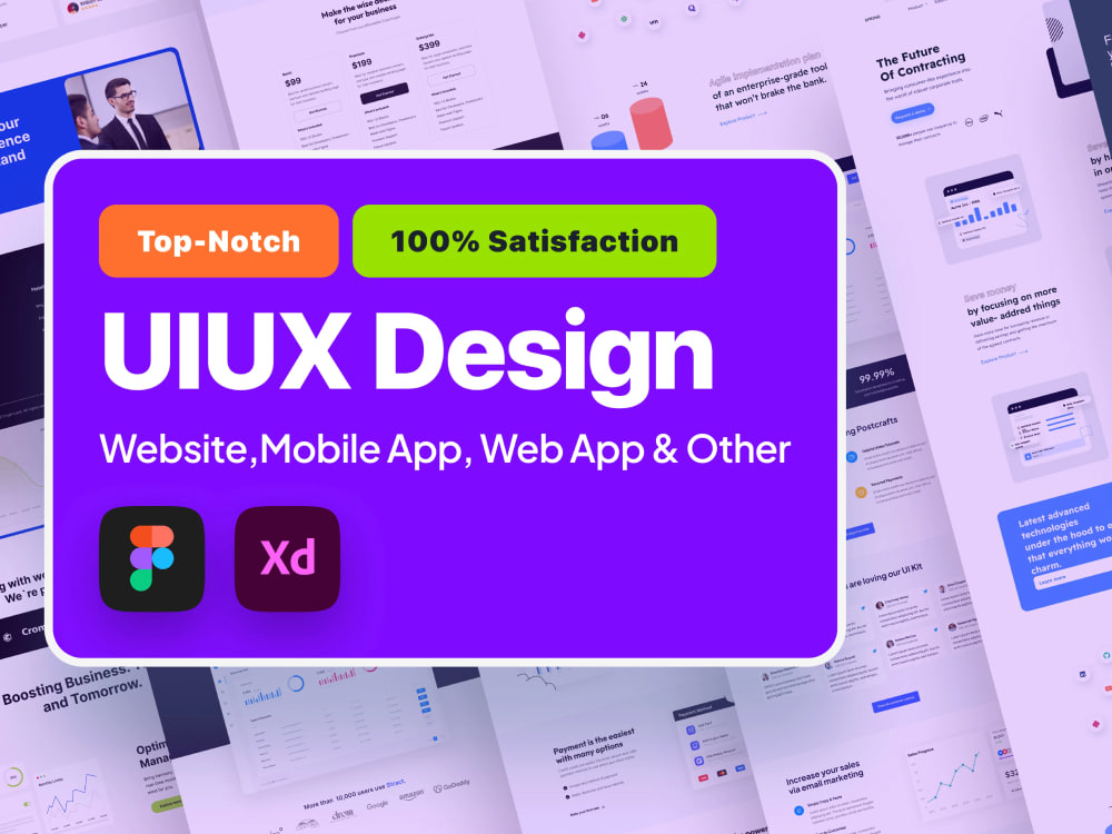 High Conversion Website UI/UX design | Upwork