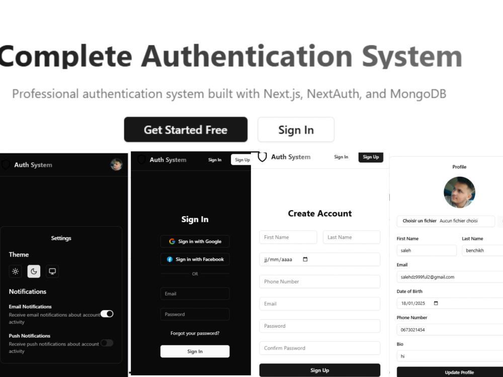 A robust authentication system with Next.js Nextauth | Upwork