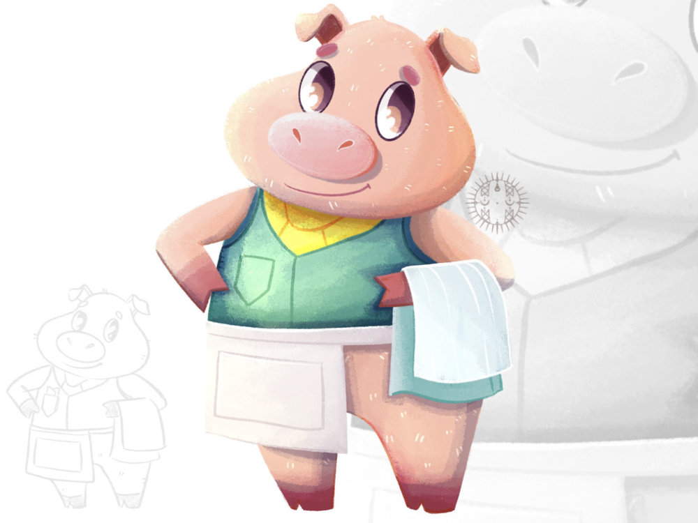 One hand drawn custom illustration | Upwork