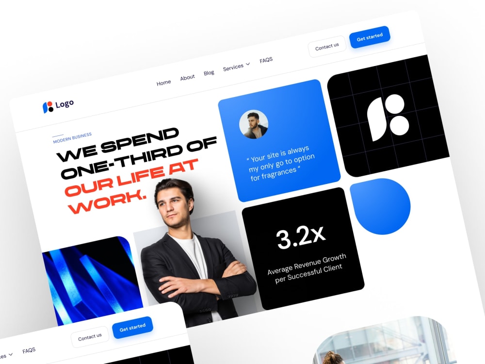 A Modern, User-Friendly UI/UX Website Design That Drives Engagement ...
