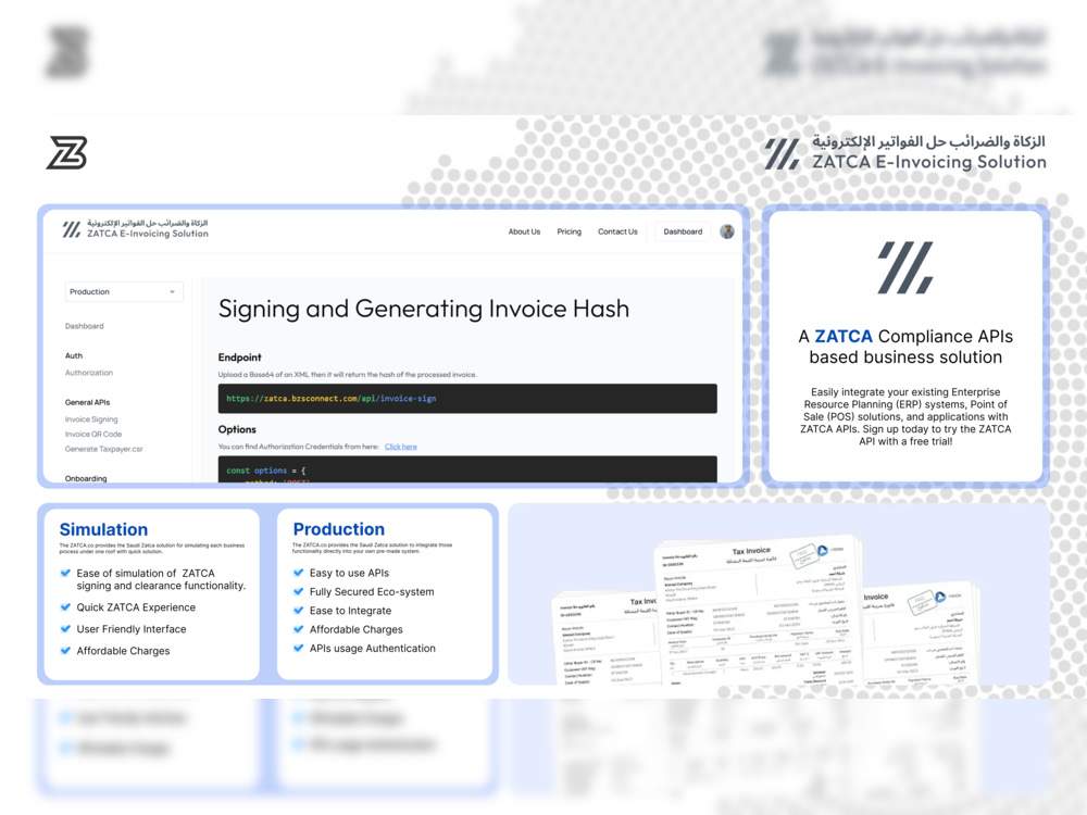 ZATCA Phase 2 E-invoicing and Taxation Solution | Upwork