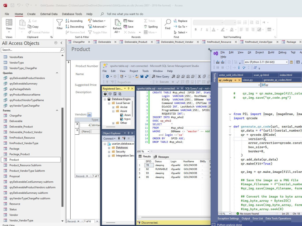 Your Excel or Access Database Upgraded to an Azure Cloud App with Reports | Upwork