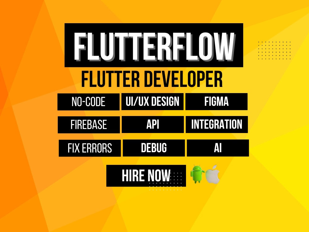 Flutterflow, Flutterflow Developer, Flutterflow App, Flutterflow expert | Upwork