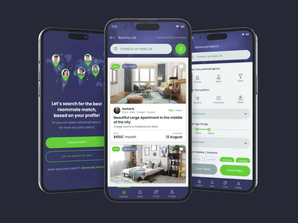 UI/UX Mobile App Design | Figma | Upwork