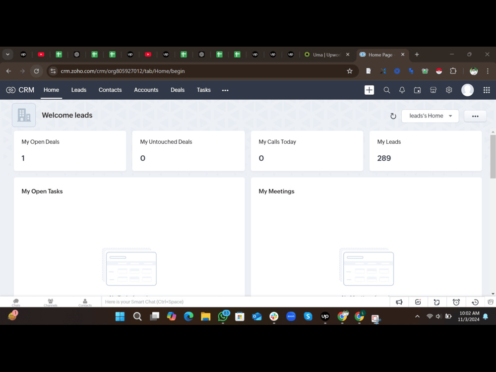 Zoho CRM Setup & Automation to Boost Efficiency & Centralize Data | Upwork