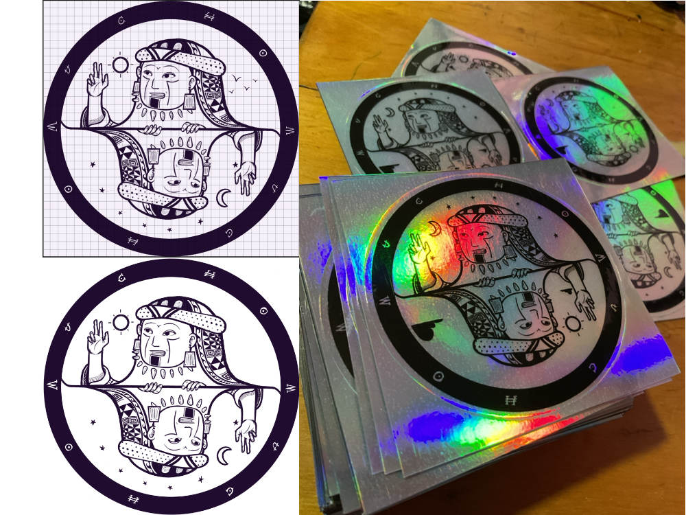 Custom Stickers & Merch Illustrations | Upwork