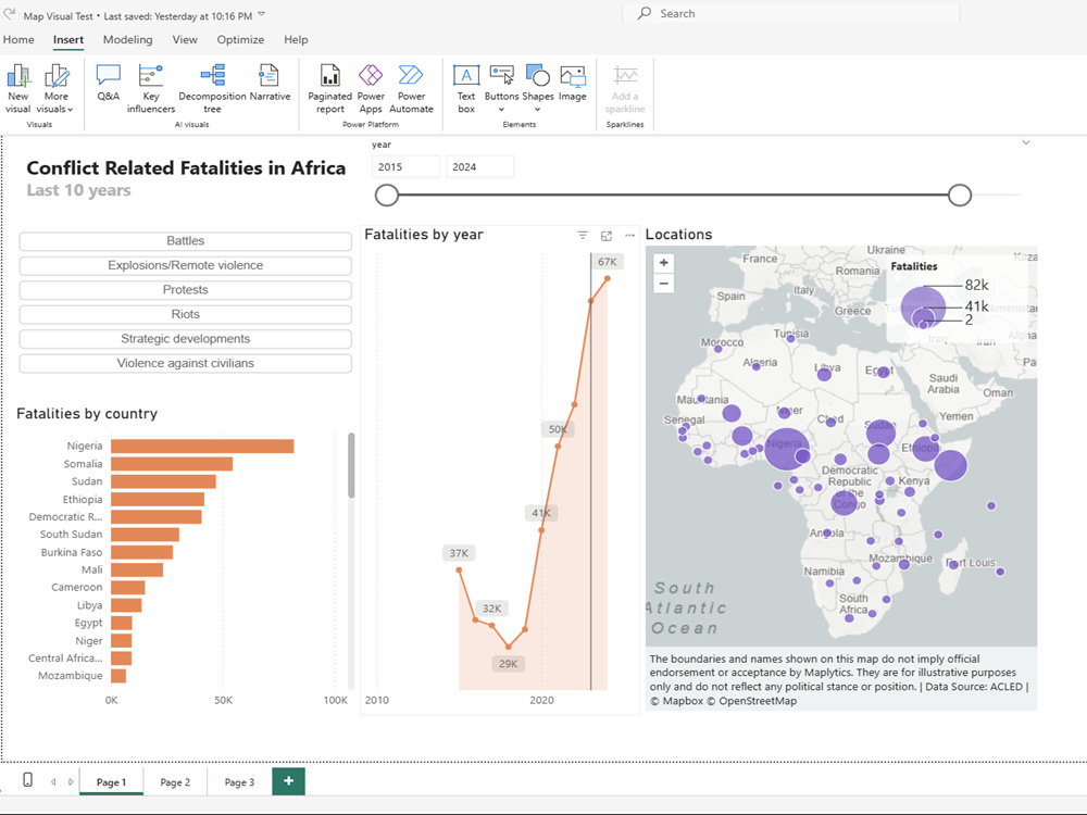 A custom power bi map visual that fits your unique map visual ...
