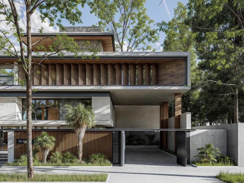 The most impressive and realistic townhouse exterior rendering service ...