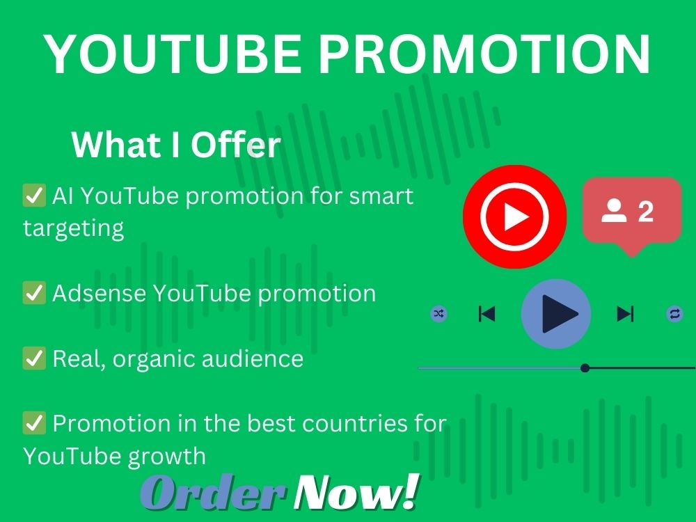 Active & Authentic YouTube Promotion | Boost Real Views | Subscribers ...