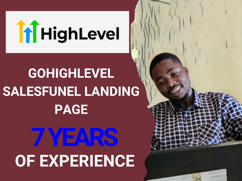 A converting gohighlevel Landing Page, Sales Funnel, GHL Automation ...