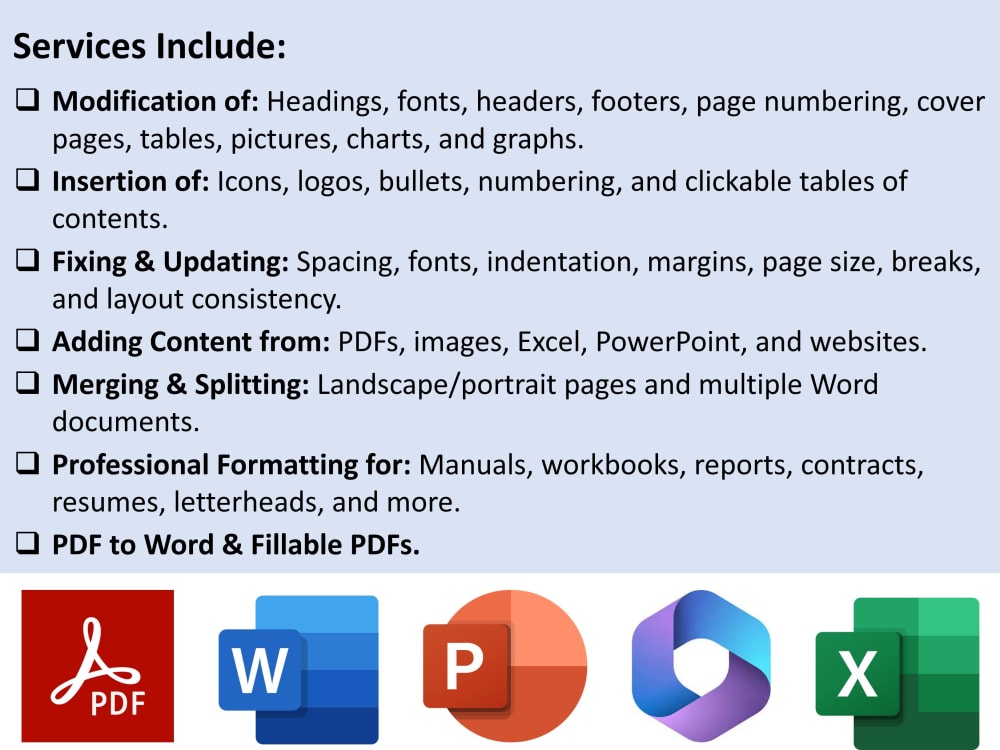 A Professionally Formatted, Redesigned and Branded Microsoft Word ...