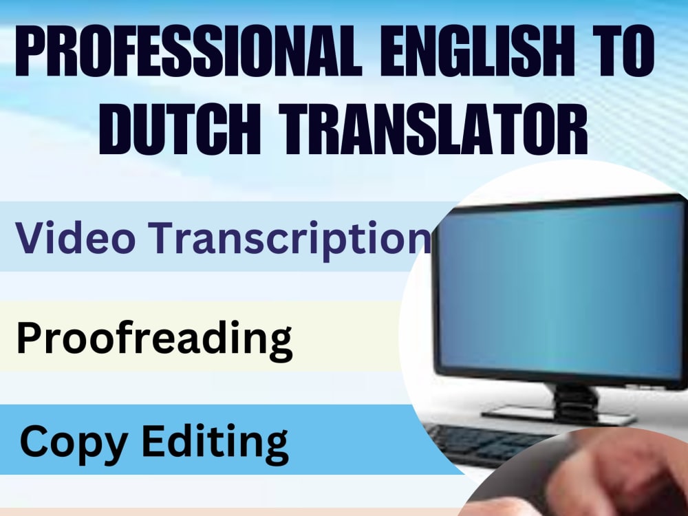 Professional English to Dutch translation services | Upwork