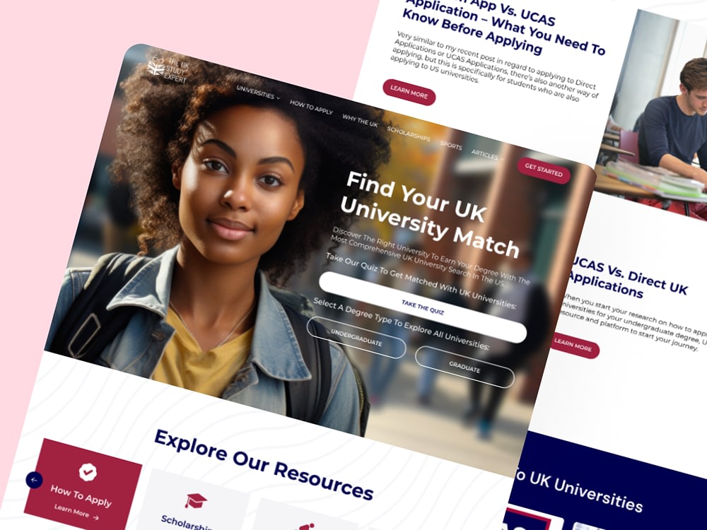 A Compelling UI/UX for Landing Page or Full Website Design in Figma ...