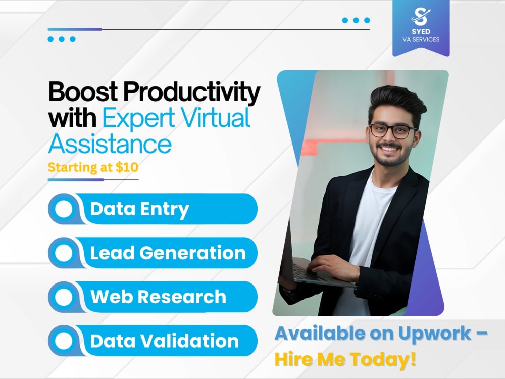 Expert Data Entry, Data mining, Web research & Data validation | Upwork