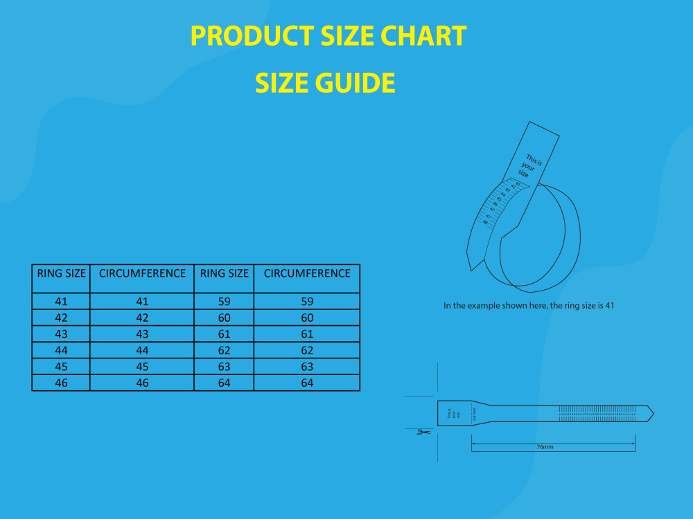 Size chart ,size guide service for website and manufacture | Upwork