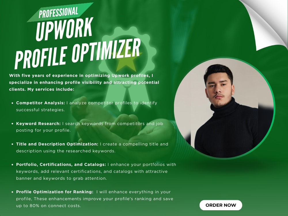 Upwork Profile Optimization, Expert Upwork Profile Optimizer to Boost Sales | Upwork