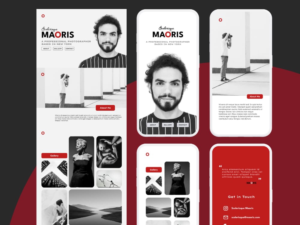 Custom UI Landing Page Design With Figma | Upwork