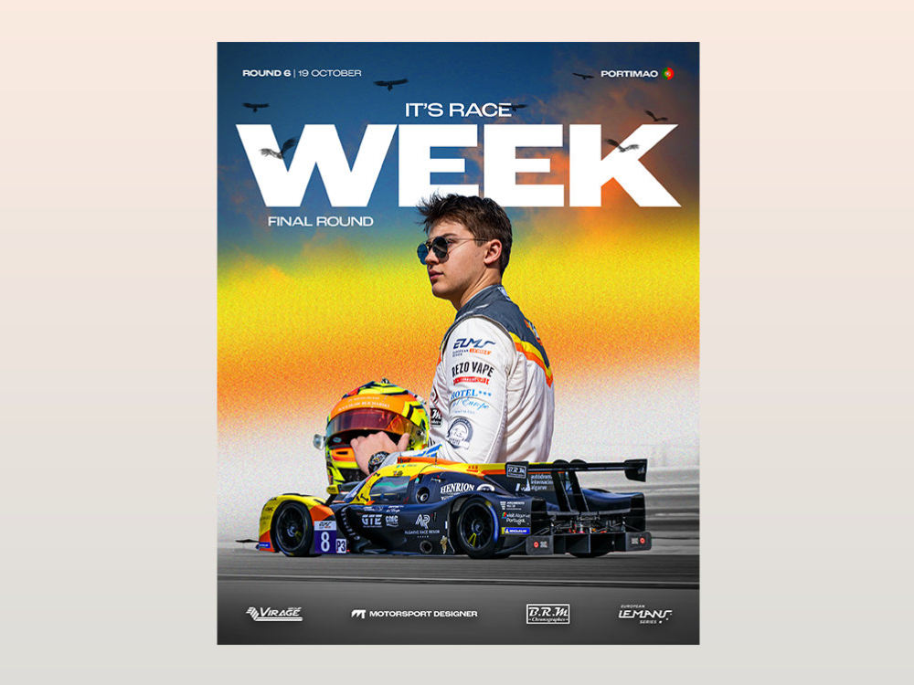 Professional motorsport, racing poster design | Upwork