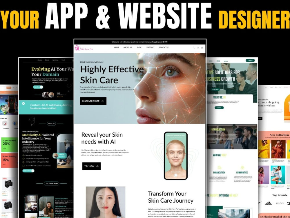 High Quality UI/UX App design with Figma | Upwork