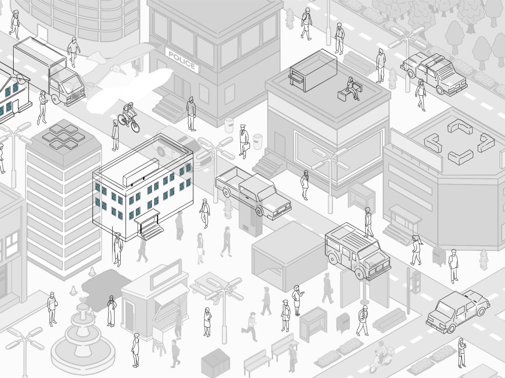 Isometric Vector & Map Illustrations | Detailed & High-Quality Designs ...