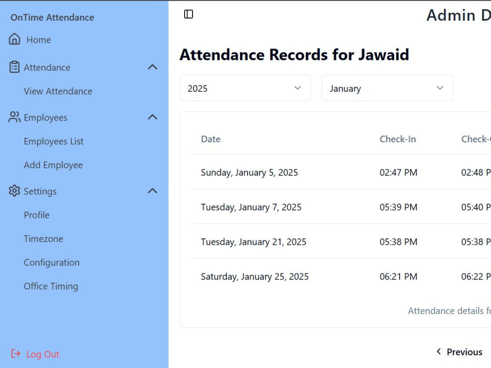 Automated Attendance System For offices | Upwork