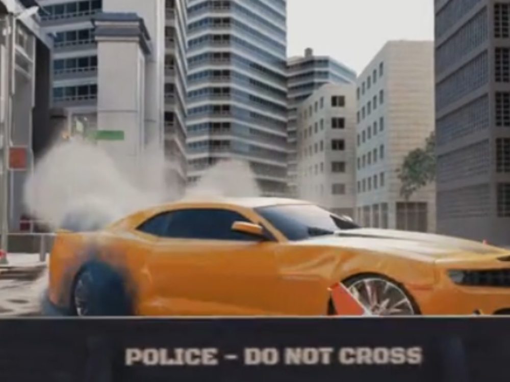3D car chase animation, environment character design VFX CGI visual ...