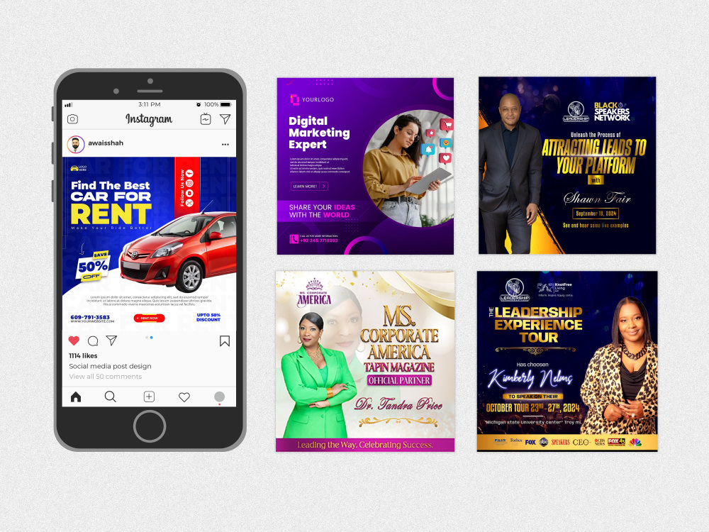Social media post, fb ad creative, instagram post, ad image, ads design ...