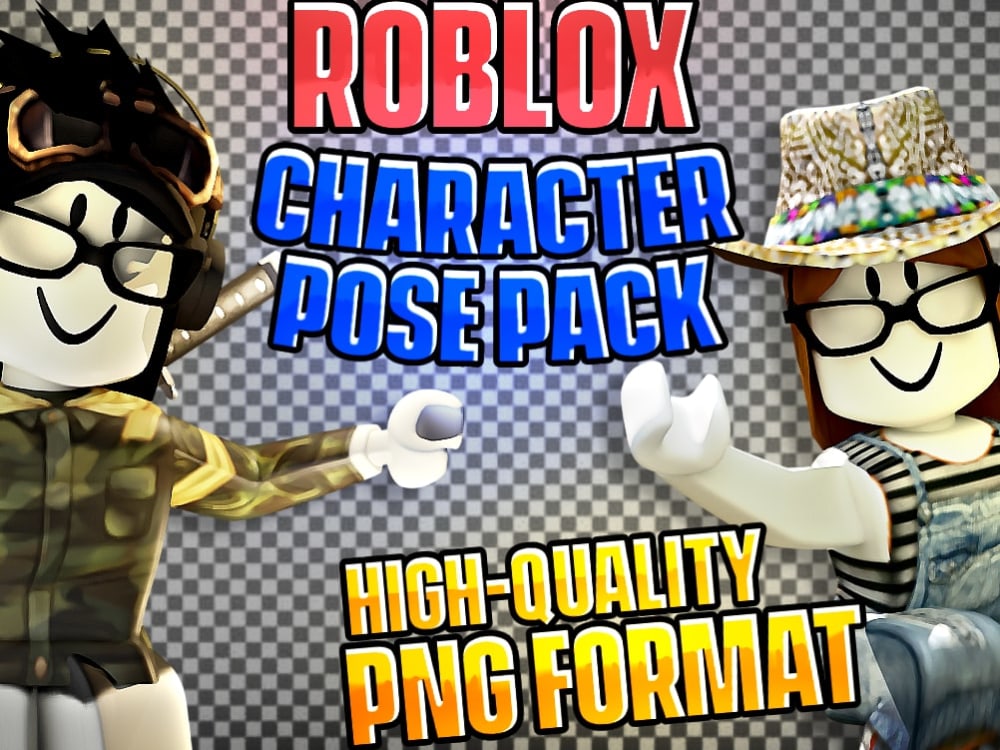 Custom Roblox character pose packs | Upwork