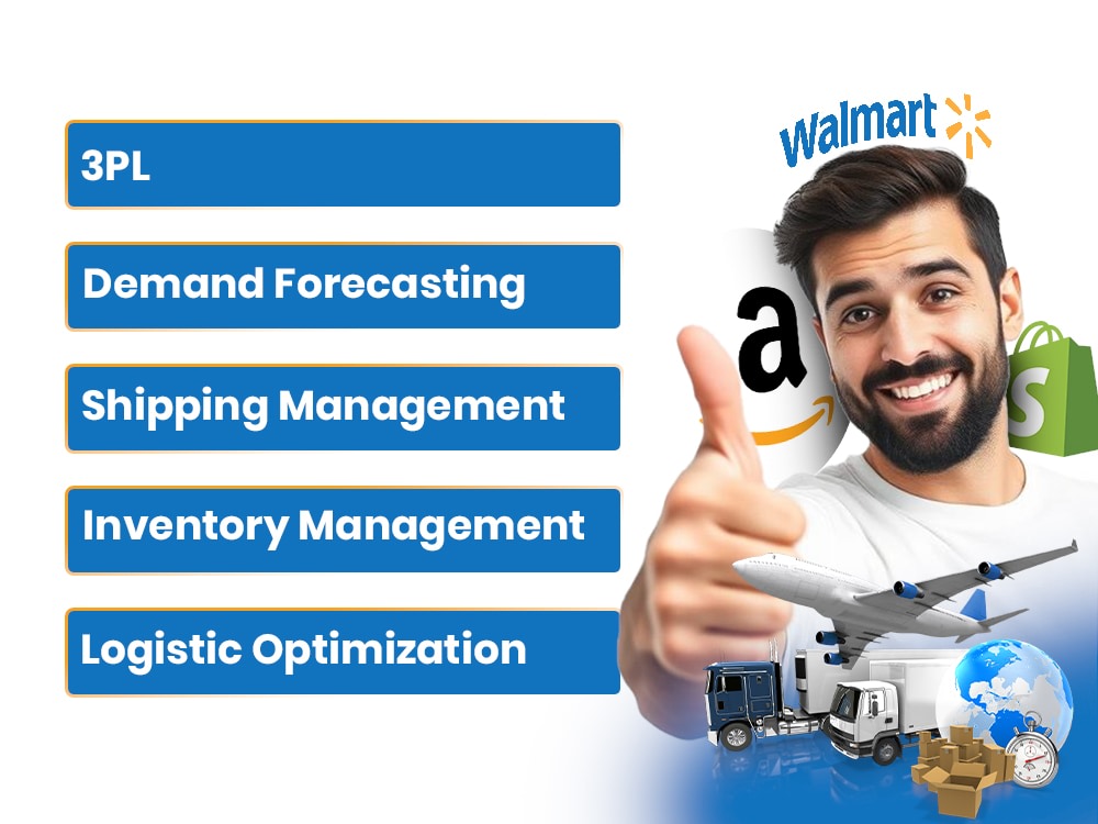 Logistic optimization, demand forecasting, inventory management, 3PL ...