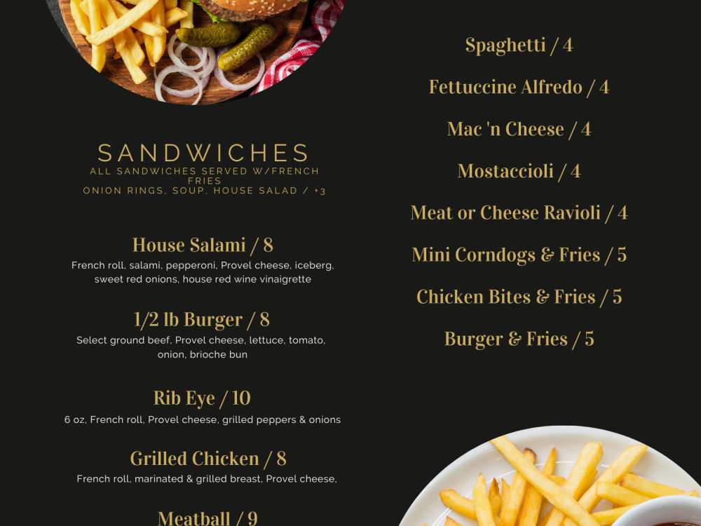 A professional menu design reflecting your branding | Upwork