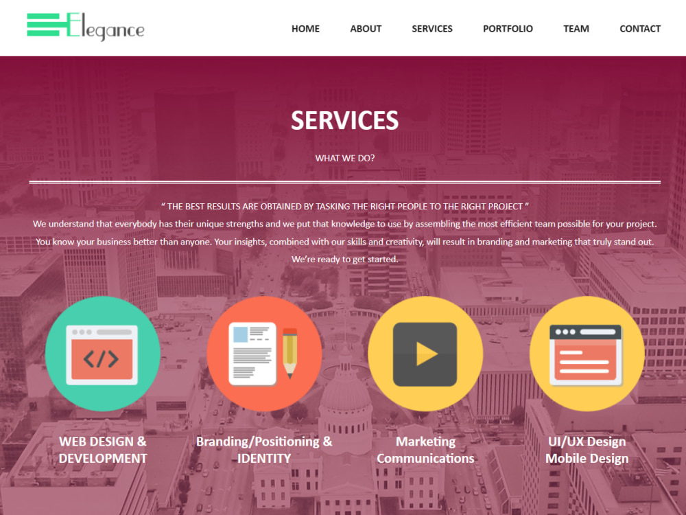 "Professional & Responsive Website | HTML, CSS, JavaScript" | Upwork