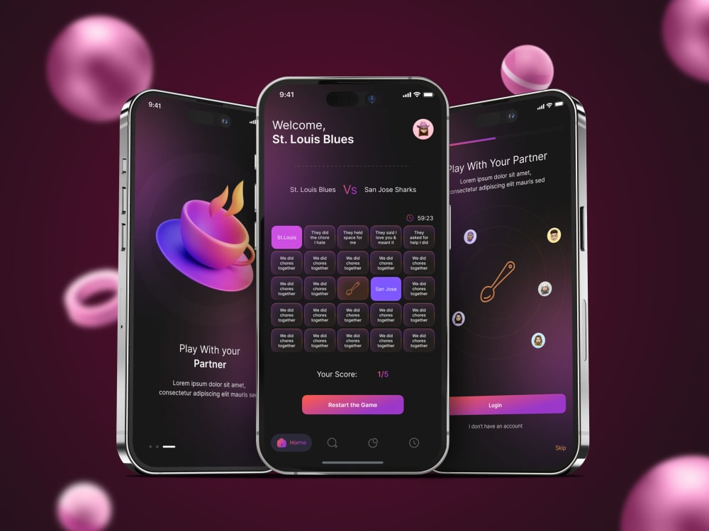 UI/UX Figma Mobile App Design | User Interface Product Designer ...