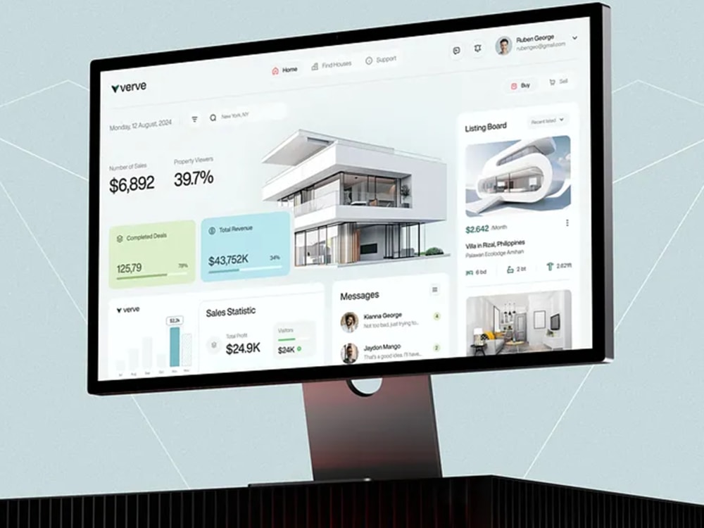 Custom Real Estate Web App Design | Upwork