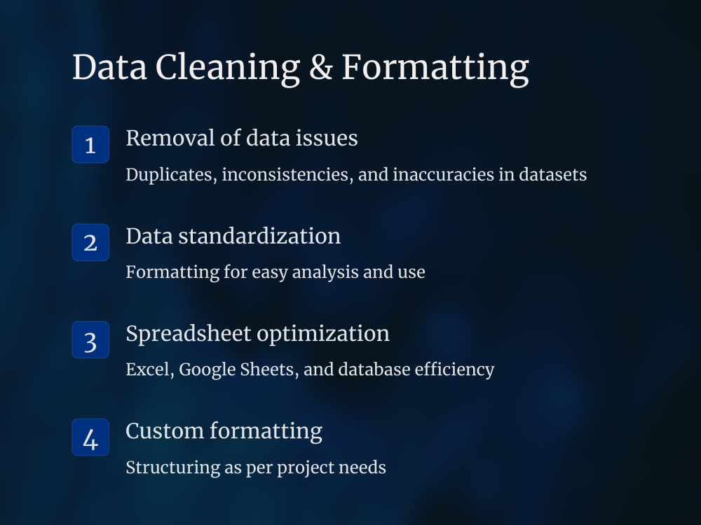 Reliable Data Entry Solutions Excel Data Entry Cleaning And Formatting Upwork