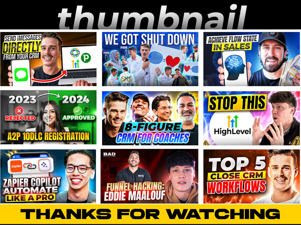 Eye-Catching YouTube Thumbnails Delivered in 3 Hours | Upwork