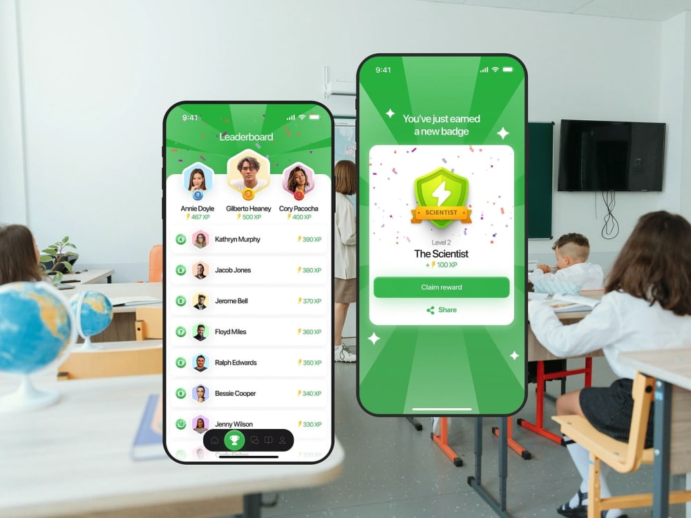 Custom UI/UX for Mobile Apps Teaching Programming Languages | Upwork