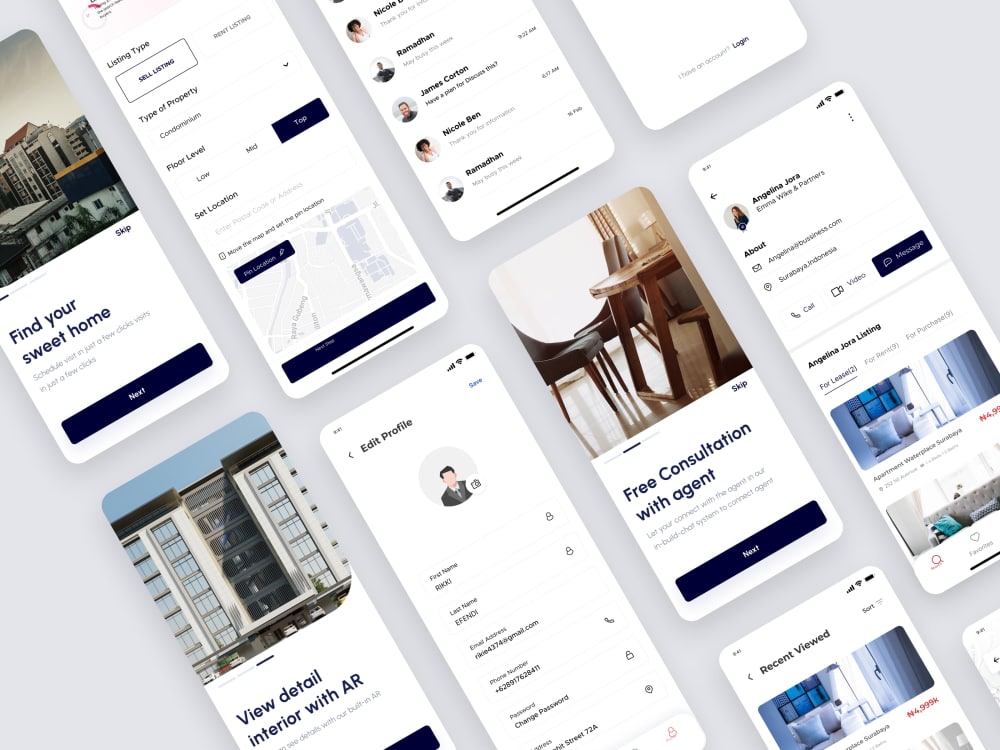 Mobile app UI UX design in Figma for mobile apps startups for IOS, Android | Upwork